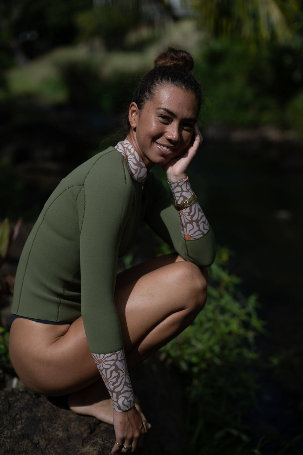 Women / Short Jane / 2mm/ Canna*Brown – Kiyah Wetsuits